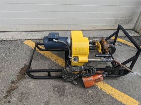 Rems Tornado Pipe Threader Works Great Ridgid Expoequipmentsales