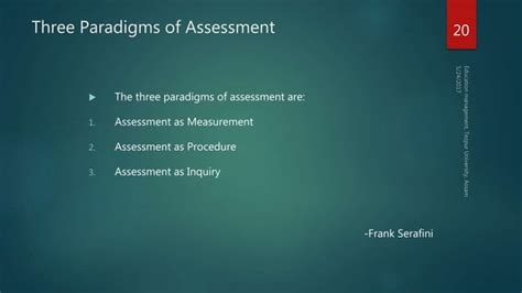Educational Assessment And Evaluation Pptx Educational Assessment
