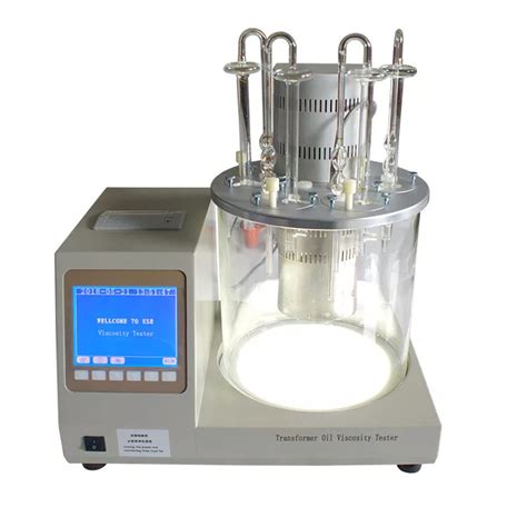 Peralatan Analisis Minyak ASTM D2270 Pengukur Viskositas Listrik Cerdas Kinematic Viscosity