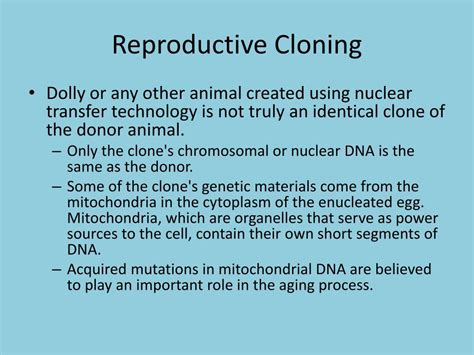 PPT Cloning Part PowerPoint Presentation Free Download ID