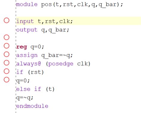 Solved I Need The Negative Virlog Code I Have The Positive Verilog