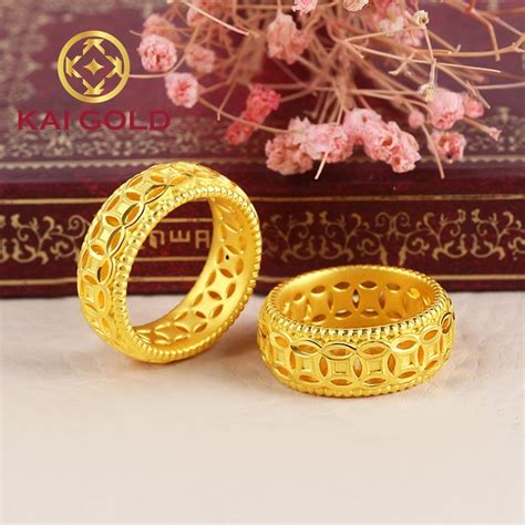 Nhẫn Kim Tiền Vàng 24k 9999