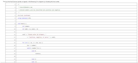 Solved Find Out The Five 5 Errors Syntax Or Logical In