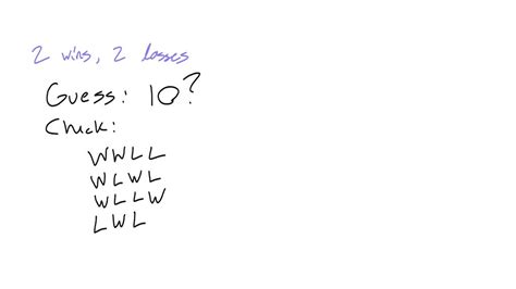 Solved Apply Polya Problem Solving Strategy Guess And Check The Baseball Team Won Two Out Of