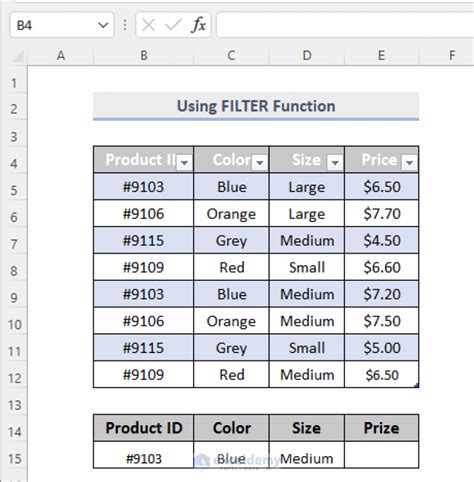 Excel Index Match With Multiple Criteria 4 Suitable Examples