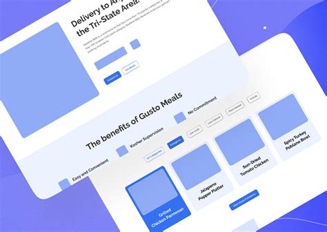 Wireframe For Landing Page On Behance
