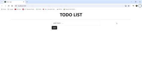 Nikhil Reddy On Linkedin Reactjs Todoapp Webdevelopment Javascript