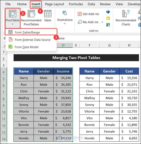 Merging Two Pivot Tables In Excel 2010 At Francis Manley Blog