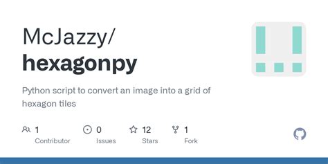 GitHub McJazzy Hexagonpy Python Script To Convert An Image Into A Grid Of Hexagon Tiles