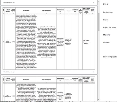 tables page breaks not as good as browser print · issue 112 · pagedjs
