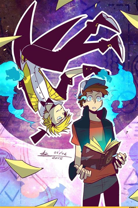 Dipper Pines Bill Cipher Gravity Falls Fan Art Gravity Falls Bill Gravity Falls Art