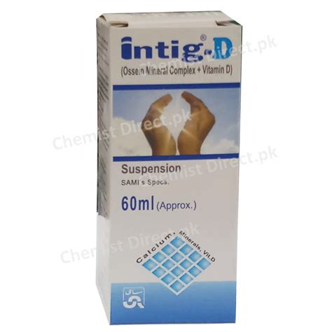 Intig D Syrup 60ml Chemistdirectpk