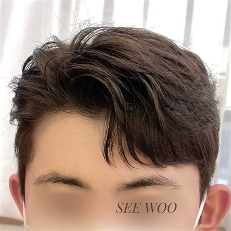 깔끔하고 이쁜 숏가일 입니다 ☺️ 요닝 요닝백시우 아이롱펌 남자아이롱펌 가일컷 가일펌 숏가일펌 남자짧은머리 남자짧은머리스타일 청담동미용실 압구정로데오