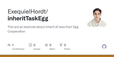 GitHub ExequielHordt InheritTaskEgg This Are An Exercise About