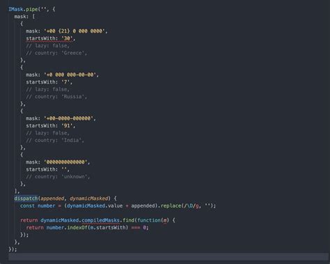 Проблема с типами · issue 503 · unmanner imaskjs · github