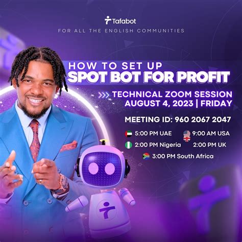 🚀 don t miss our technical session on spot bot profit 📈💡 🗓 date