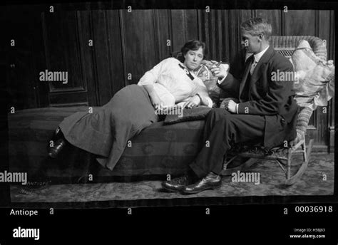 Gertrude Mathieson And Captain Mathieson Are Photographed On Board The