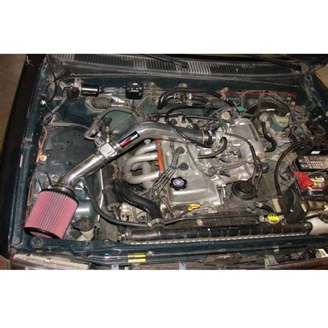 Injen 97 99 Toyota Tacoma L4 24l Only Polished Power Flow Air Intake