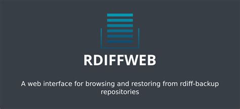 github ikus060 rdiffweb a simplified backup management software for