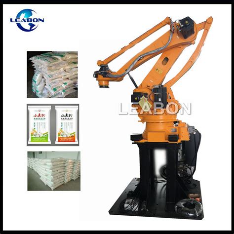 China Ce Automatic Robotic Palletizer Bag Palletizer Full Automated Material Handling Robot