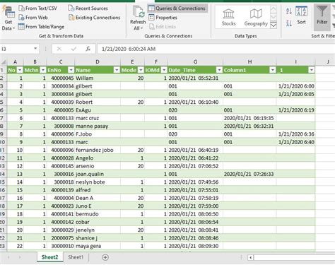 c excel [get data] from txt row column is going wrong stack overflow