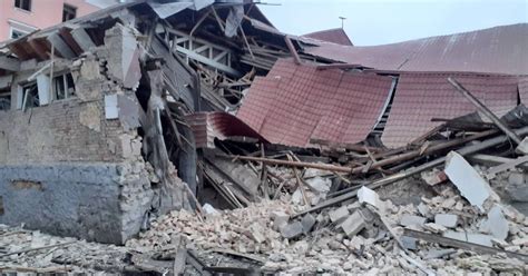 Ракетна атака РФ на Київ Внаслідок обстрілу пошкоджено спорткомплекс Укрзалізниці Цензор НЕТ