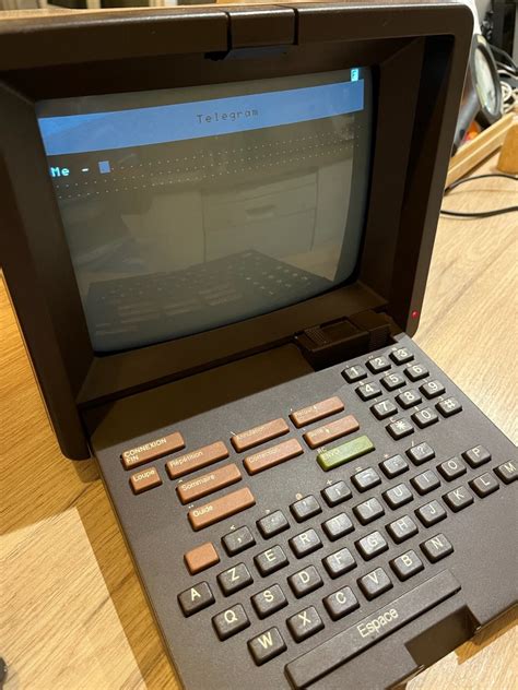 Minitel Telegram Client Details Hackaday Io