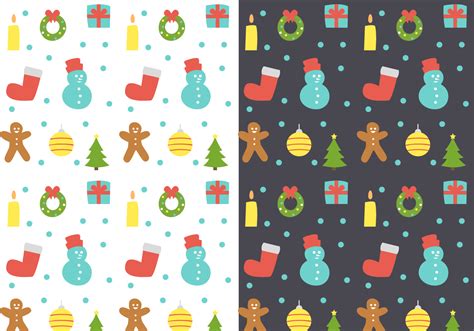 Free Christmas Pattern Vector 133618 Vector Art At Vecteezy