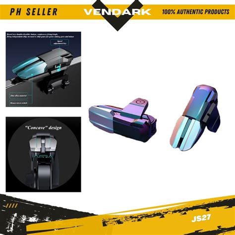 JS27 Auto Trigger Joystick For PUBG Mobile CODM Controller Auto High Frequency Click Trigger