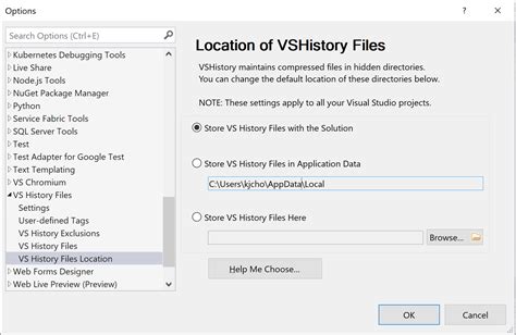 VSHistory 2022 Visual Studio File Histories Visual Studio Marketplace