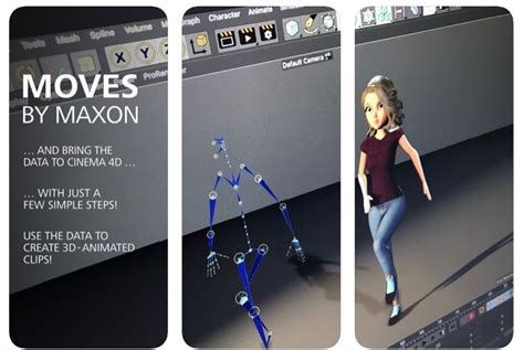 Maxon Introduces Moves By Maxon AR App For Apple IOS Devices Like IPhones
