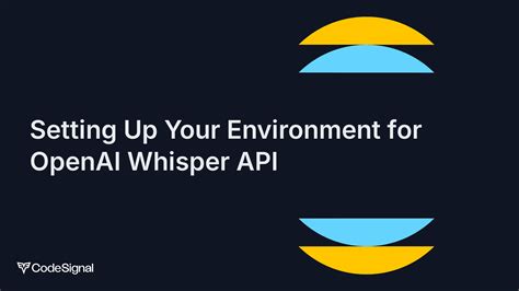Configuring Your Development Environment For Openai Api Codesignal Learn