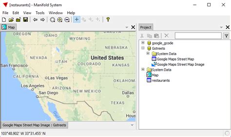 Example Street Address Geocoding