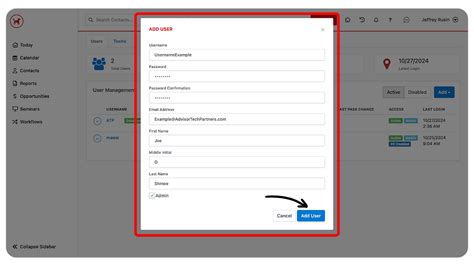 How To Add Users To Redtail CRM And Edit Their Permissions