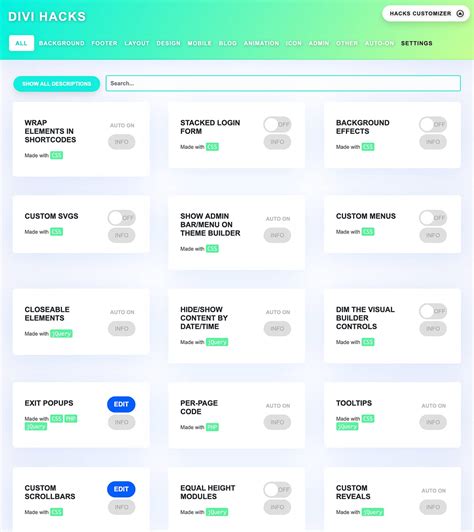 Divi Hacks The Ultimate All In One Divi Customization Plugin