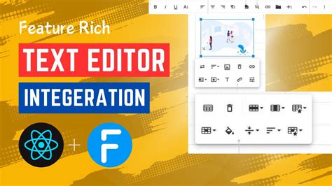 How To Integrate Froala Wysiwyg Html Editor In React Youtube
