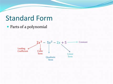 introduction to polynomial functions pptx physics science