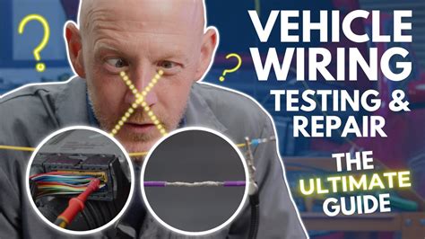 Car Wiring Repair Ultimate Guide To Finding Testing And Fixing A Wiring Fault Youtube