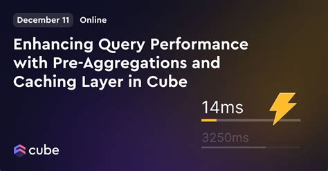 Watch On Demand Enhancing Query Performance With Pre Aggregations And