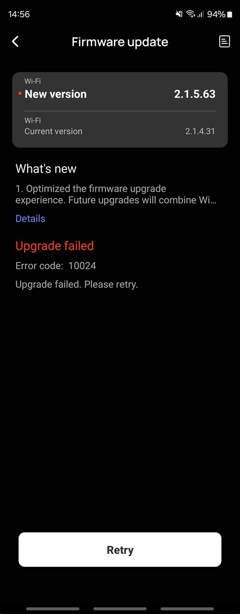 Update Failed Recoflowcommunity