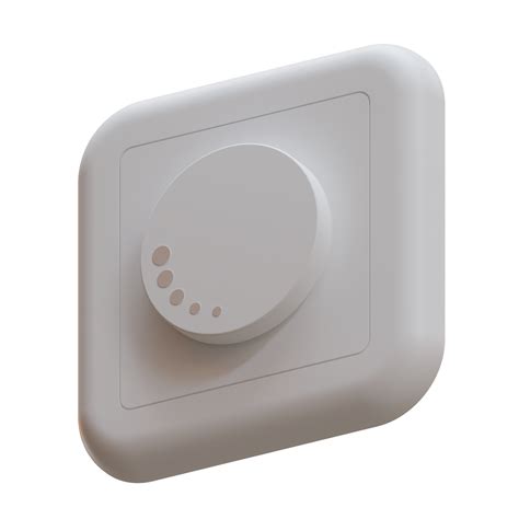Dimmer Switch 3d Illustration 29859935 Png