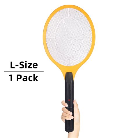 Electric 3000 Volt Fly Swatter Handheld Bug Zapper Racket For Indoor Outdoor Instant Bug