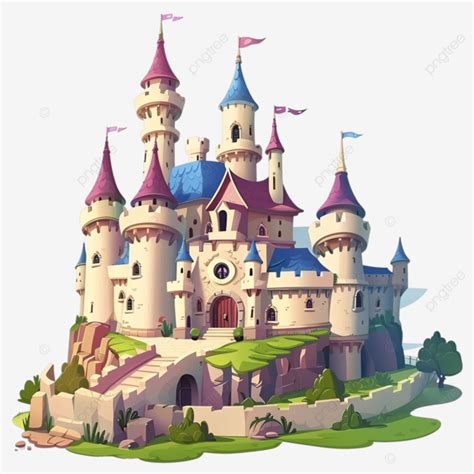 멋진 왕국 만화 요정 어린이 왕좌 Png 일러스트 및 이미지 에 대한 무료 다운로드 Pngtree