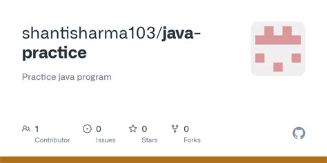 GitHub Shantisharma103 Java Practice Practice Java Program