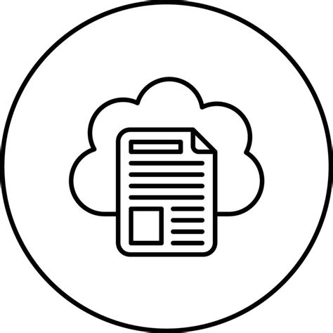 Cloud Storage Vector Icon 32218507 Vector Art At Vecteezy