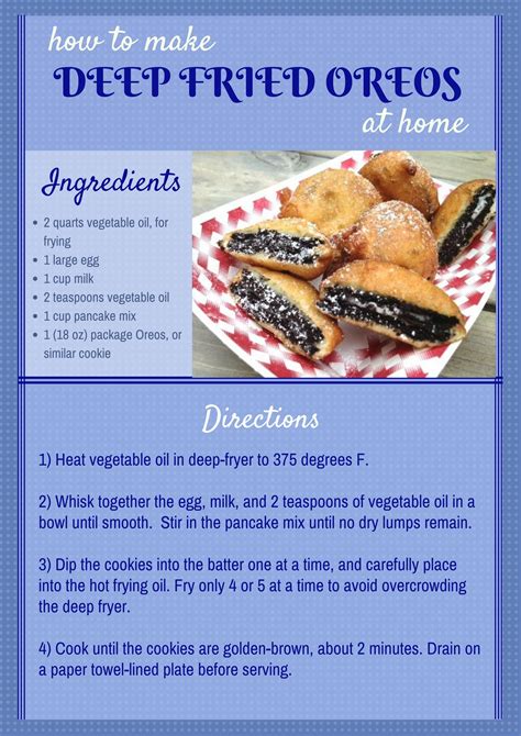 How To Make Fried Oreo Batter From Scratch At Anthony Barajas Blog