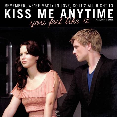 The Hunger Games Catching Fire Katniss And Peeta Quotes