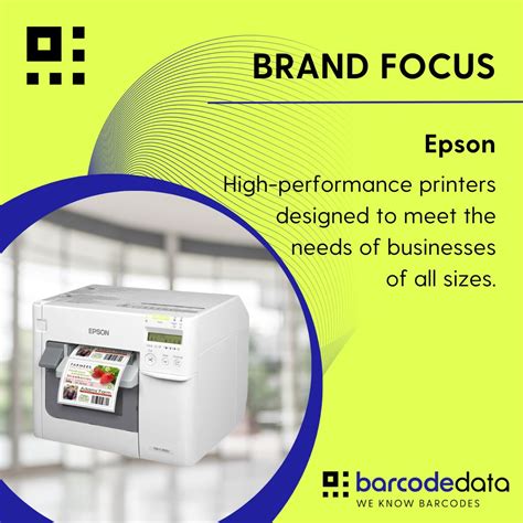 Bar Code Data Ltd On Linkedin Epson Epsonprinters Printer Labels Solution Business