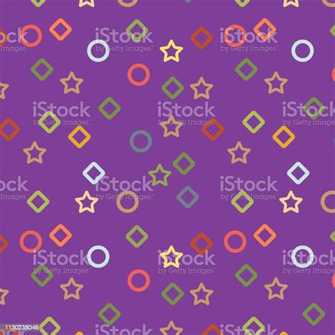 귀여운 다채로운 추상적인 배경 컬렉션 패턴 A4 서류벡터 일러스트 Eps 10에서에서 완벽 한 기하학적 템플릿 디자인 0명에