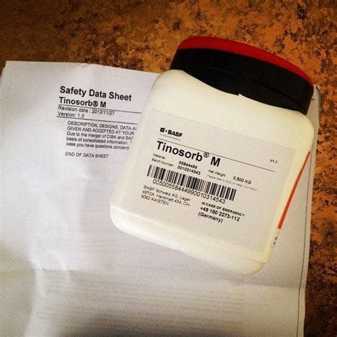 Tinosorb M Basf Methylene Bis Benzotriazolyl Tetramethylbu Pack Size 25 At Best Price In Kanpur